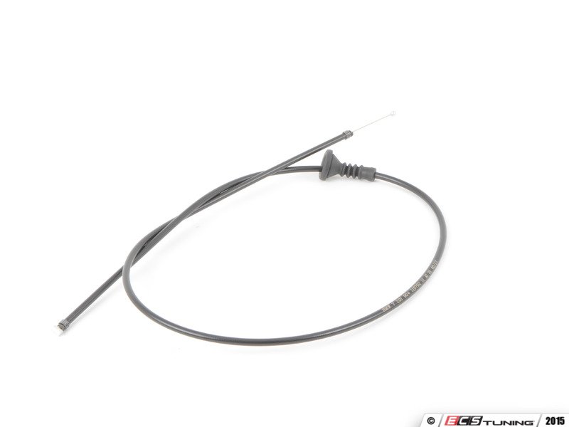 Genuine BMW - 51237201904 - Hood Release Cable - Rear (51-23-7-201-904)