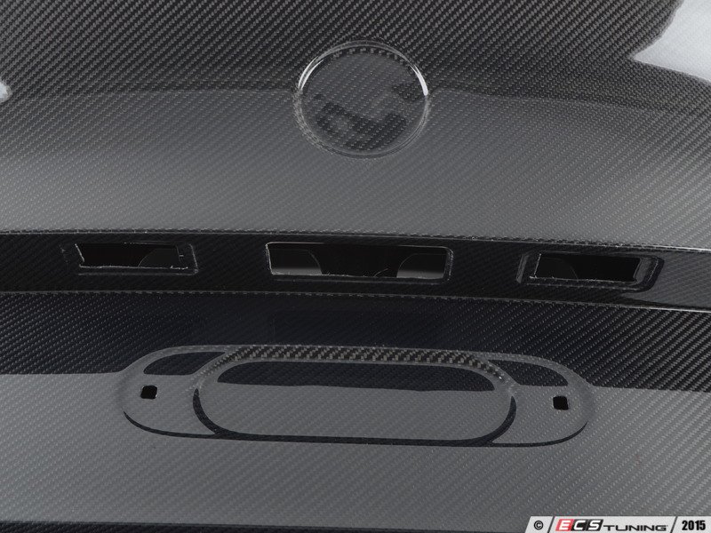 ECS - 008007ecs16a - CSL Style complete Carbon Fiber Trunk Lid - E90 Sedan
