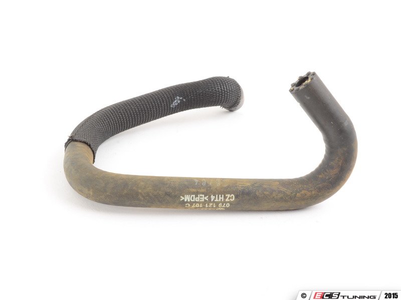 Genuine Volkswagen Audi - 079121107C - Coolant hose (079 121 107 C)