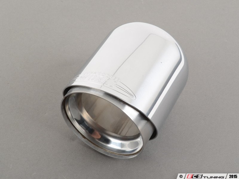 Genuine MINI - 18302355304 - JCW Tuning Kit Exhaust Tip - Chrome (18-30 ...