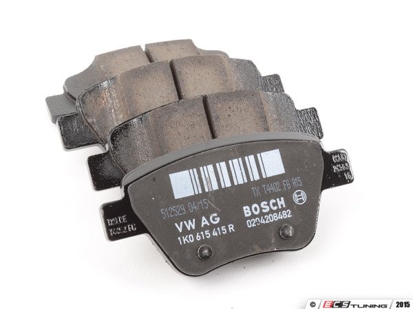 Genuine Volkswagen Audi - 3C0698151CKT1 - Brake Pad Kit (3C0 698 151 C KT1)