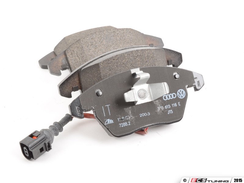 Genuine Volkswagen Audi - 3C0698151CKT1 - Brake Pad Kit (3C0 698 151 C KT1)