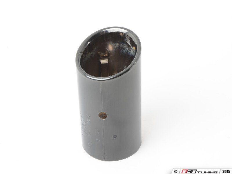 Genuine Volkswagen Audi - 8P0071761B - Exhaust pipe tips - black/Chrome ...