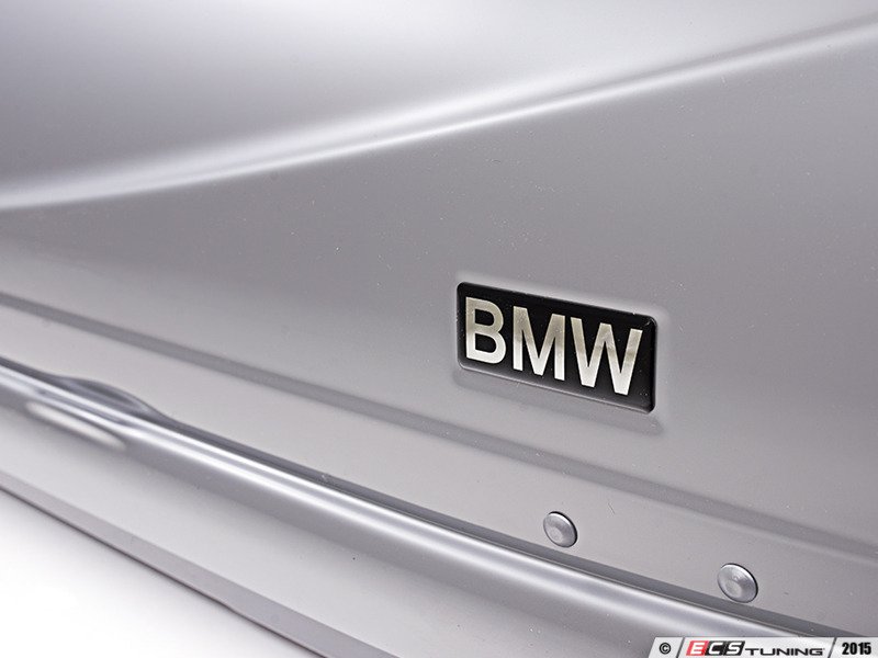 Genuine BMW - 82730412015 - Roof Rack Cargo Box 460 - Silver - (NO ...