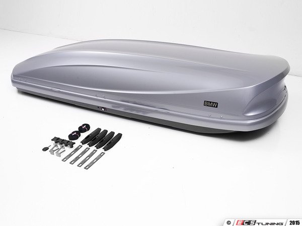 Genuine BMW - 82730412015 - Roof Rack Cargo Box 460 - Silver - (NO ...