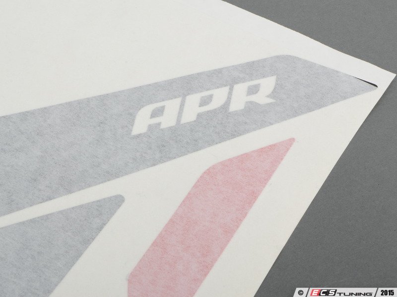 APR - PM100332 - APR Sideburn Sticker - Black/Red