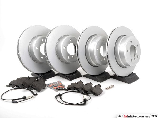 Assembled By ECS - 34356789494KT - Front And Rear Brake Service Kit