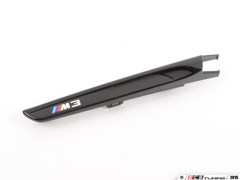 Genuine BMW - 51712356980 - Gloss Black Fender Grille - Right (51-71-2 ...