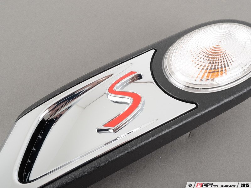 Genuine MINI - 63132751969 - Side Turn Signal & Grille "S" - White ...