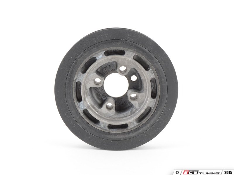 Genuine Volkswagen Audi - 037105243A - Crank Pulley, Vibration Damper ...