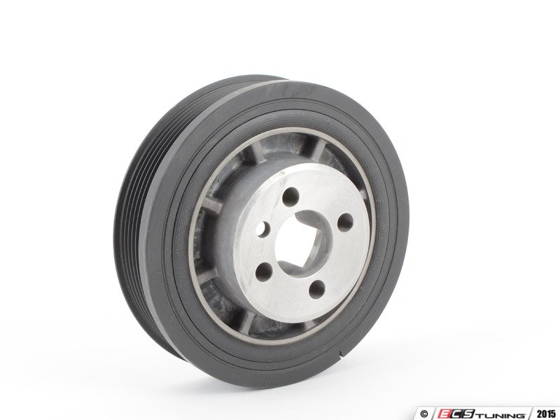 Genuine Volkswagen Audi - 037105243A - Crank Pulley, Vibration Damper ...