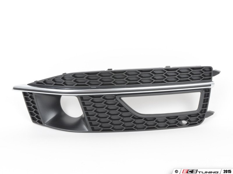 Genuine Volkswagen Audi - 8K0807682Q01C - Fog Light Grille - Satin ...