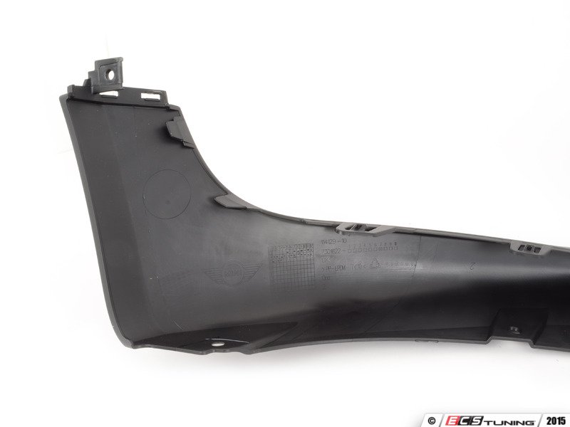 Genuine MINI - 51117301622 - Black Band Spoiler - Front Bumper (51-11-7 ...
