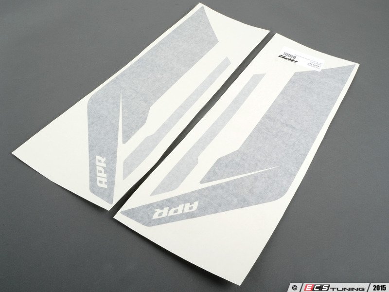APR - PM100334 - APR Sideburn Sticker - Black/Silver