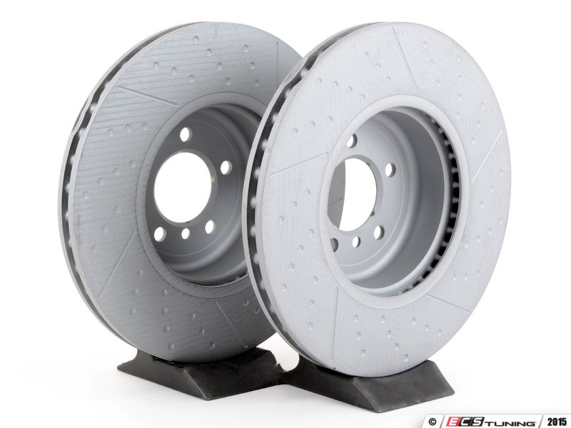 Zimmermann - 34106797603zKT - Front Brake Rotors - Pair (370x30)
