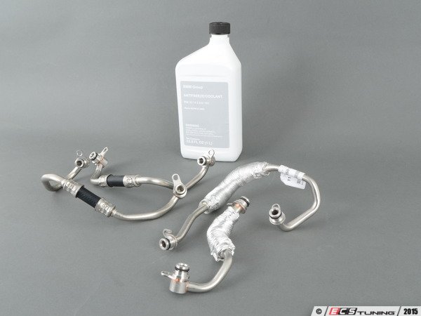 Genuine BMW - 11537558900KT - Turbo Coolant Line Kit