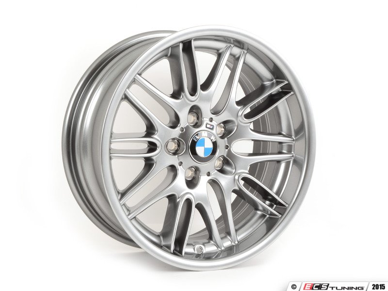 Genuine BMW - 36112228950KT - 18" M Double Spoke Style 65 Wheel ...