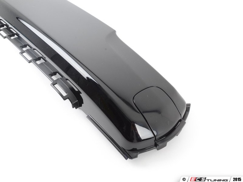 Genuine MINI - 51117337791 - Front Bumper Cover - Black (51-11-7-337-791)