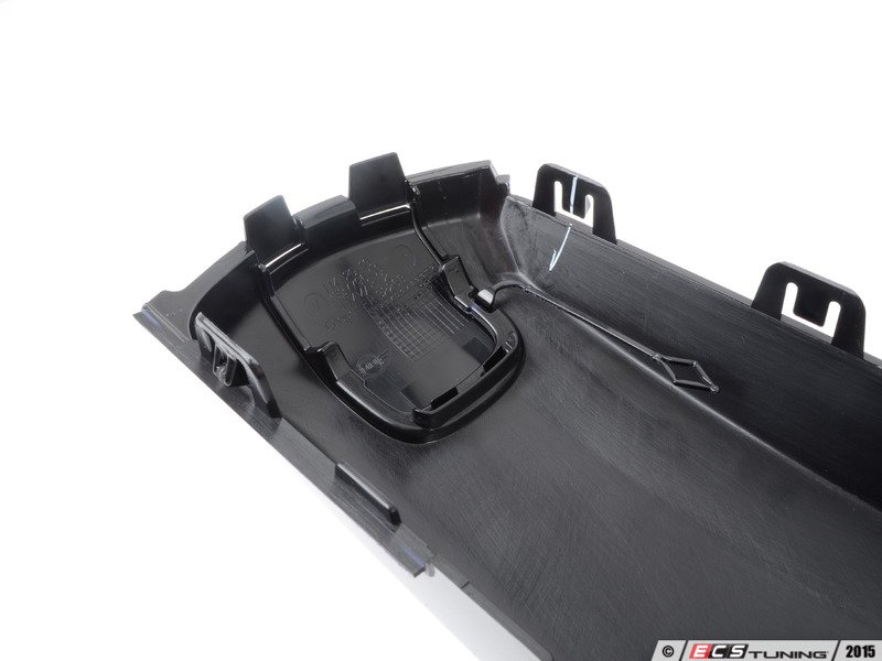 Genuine MINI - 51117337791 - Front Bumper Cover - Black (51-11-7-337-791)