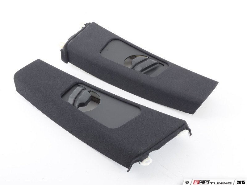 Genuine BMW - 51432699053KT1 - A-B-C Pillar Cover Kit - black