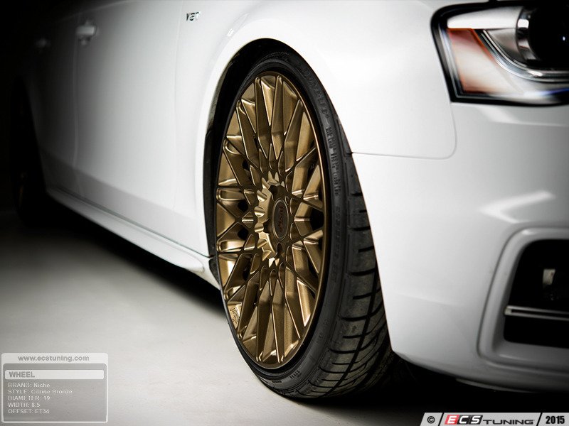 Niche Wheels - CITRINE-006BRKT - 19" Citrine "M155" Wheels - Set Of ...