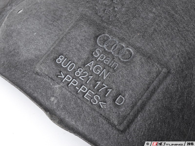 Genuine Volkswagen Audi - 8U0821171D - Front Fender Liner - Left (8U0 ...