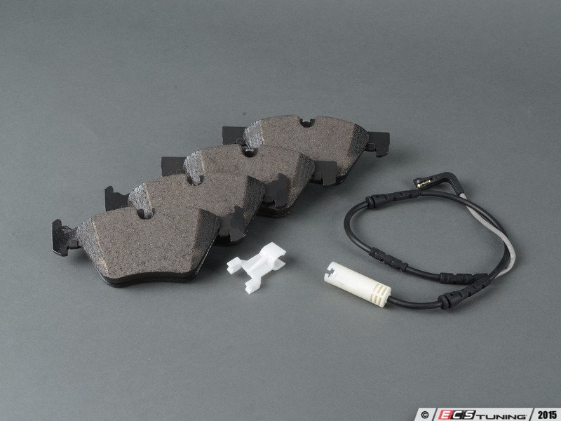 Genuine BMW - 34112288878 - Set Of Front Brake Pads With Wear Sensors (34-11-2-288-878)