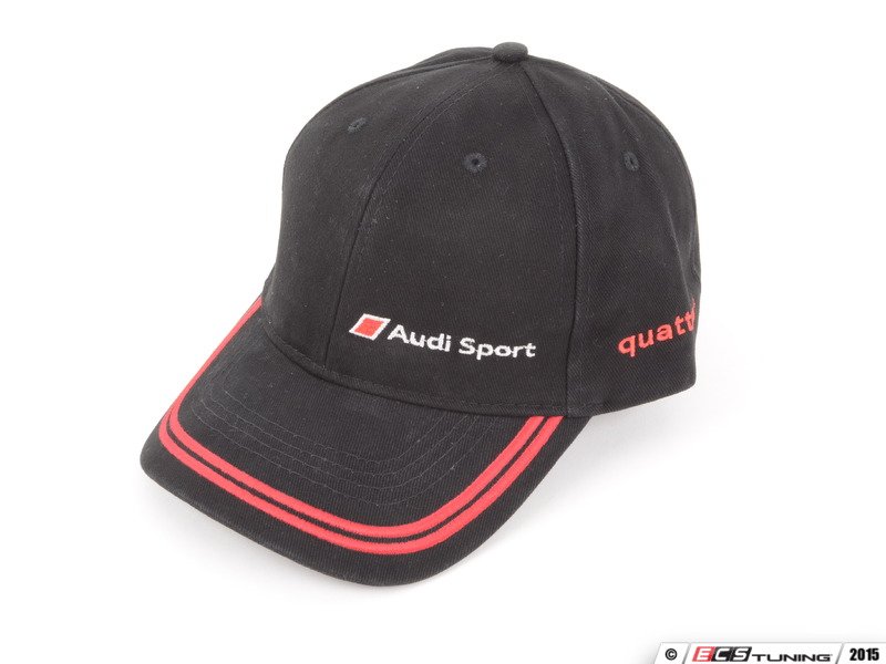 Genuine Volkswagen Audi - ACMAWC100 - Audi Sport Quattro Striped Cap ...