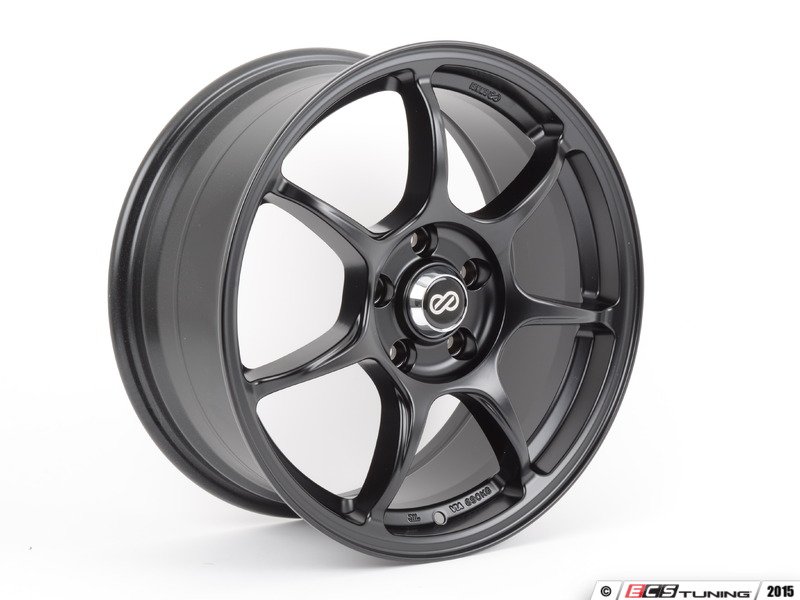 Enkei Wheels - 4687754445BKKT - 17" Fujin - Set of four - (NO LONGER ...