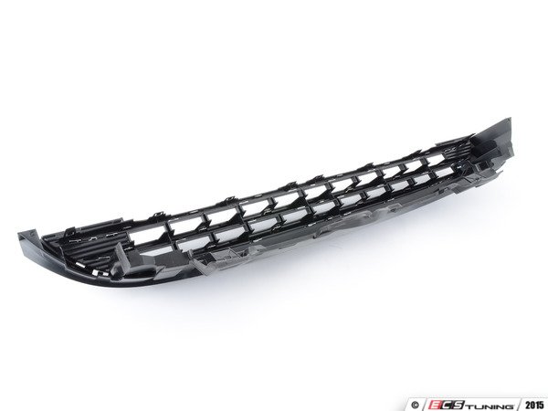 Genuine MINI - 51137335529 - Black / Chrome Slat Grille (51-13-7-335-529)