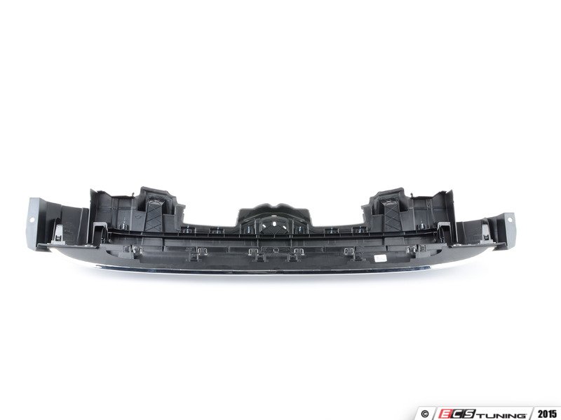 Genuine MINI - 51137335529 - Black / Chrome Slat Grille (51-13-7-335-529)