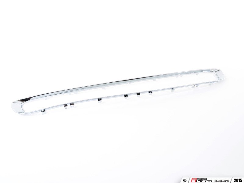 Genuine MINI - 51117355238 - Bumper Trim Lower- Chrome (51-11-7-355-238)