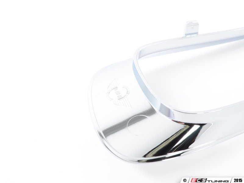 Genuine MINI - 51117355238 - Bumper Trim Lower- Chrome (51-11-7-355-238)