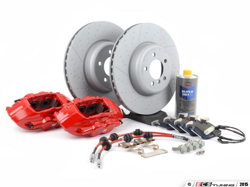 Assembled By ECS - E9XMPBBKT6 - M Performance front big brake kit