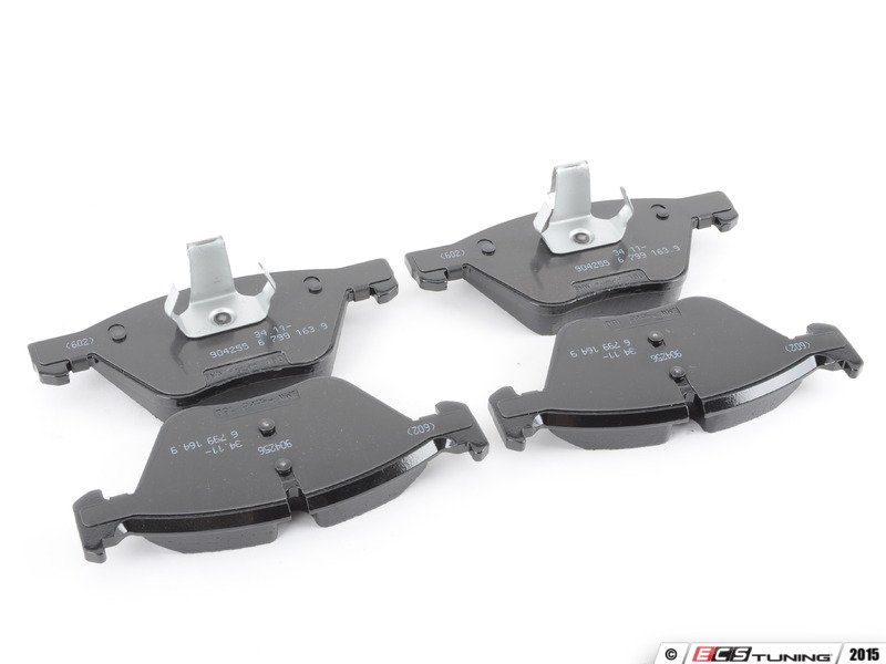 Genuine BMW - 34112288875 - Set Of Brake Pads With Wear Sensors (34-11 ...