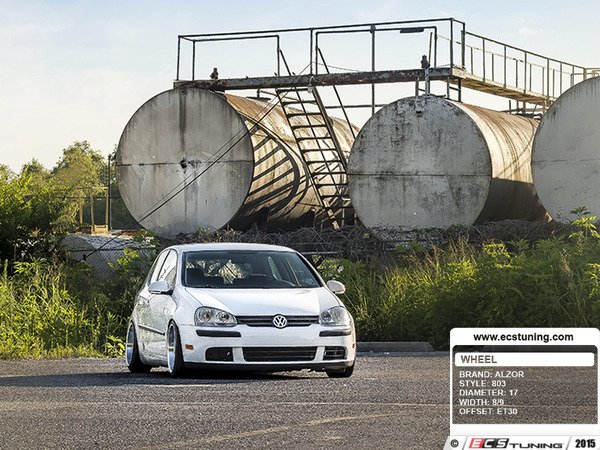 Alzor - 803-1KT3 - 17" Style 803 Wheels - Staggered Set Of Four