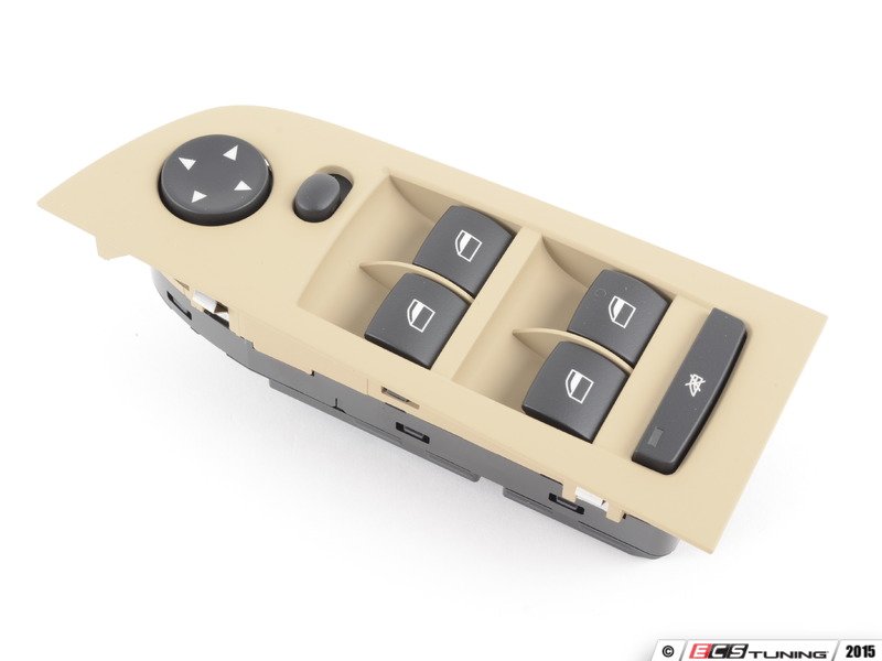 Genuine BMW - 61319217331 - Beige Window Switch Assembly - Left Front ...