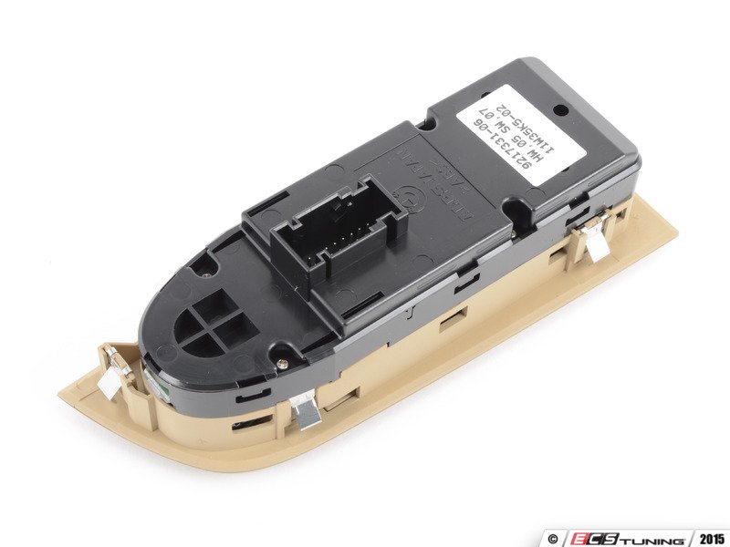Genuine BMW - 61319217331 - Beige Window Switch Assembly - Left Front ...