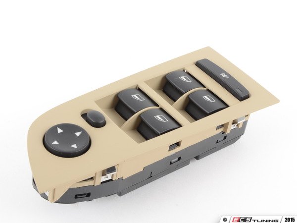 Genuine BMW - 61319217331 - Beige Window Switch Assembly - Left Front ...