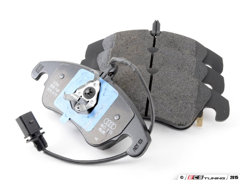 Genuine Volkswagen Audi - 8K0698151L - Front Brake Pad Set (8K0 698 151 L)