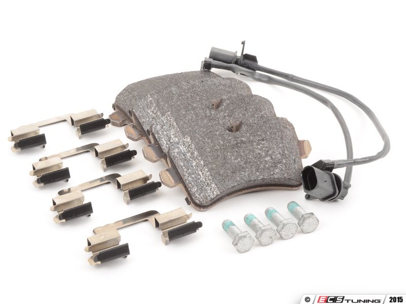 Genuine Volkswagen Audi - 4H0698451A - Brake Pad Set - Rear - (NO ...
