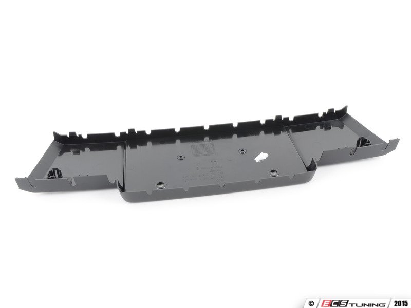 Genuine Volkswagen Audi - 8R0807285F3FZ - License Plate Bracket - Black ...