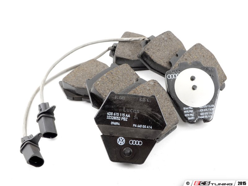 Genuine Volkswagen Audi - 4B0698151S - Front Brake Pad Set (4B0 698 151 S)