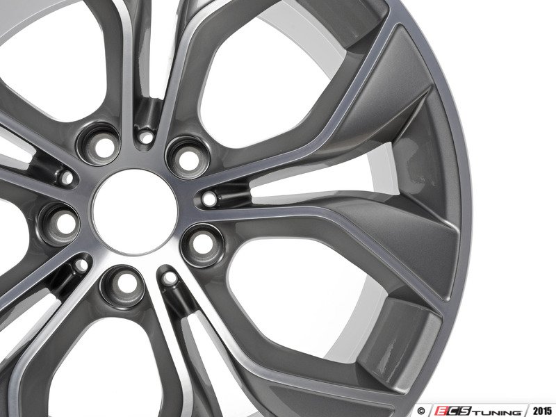 Genuine BMW - 36116862890 - 19" Y-Spoke Style 608 Reflex Silver Wheel ...