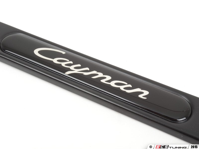 Genuine Porsche - PNA70700500 - Cayman Logo License Plate Frame - (NO ...