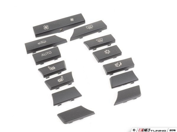 Genuine BMW - 61319313922 - Replacement Button Set (61-31-9-313-922)