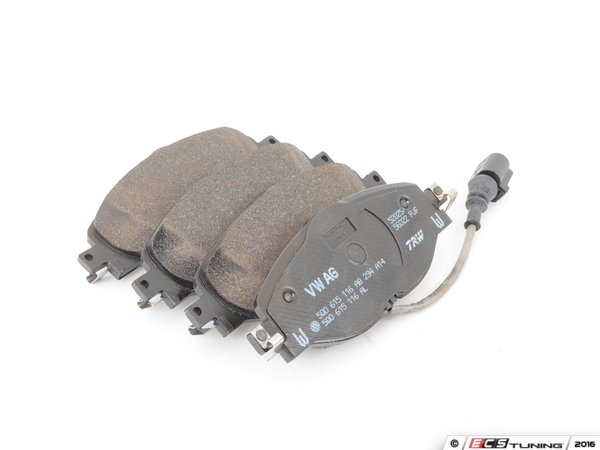 Genuine Volkswagen Audi - 8v0698151dKT1 - Front & Rear Brake Pad Kit ...