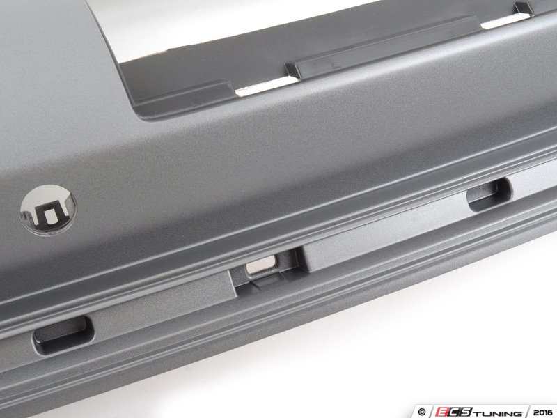 Genuine Volkswagen Audi - 8R0807521BL1RR - Rear Valance - platinum grey ...