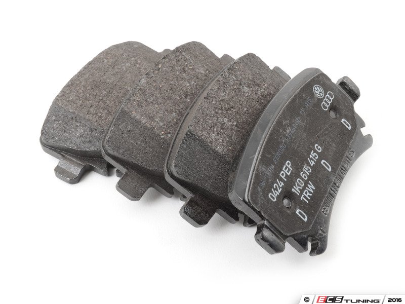 Genuine Volkswagen Audi - 8j0698151fKT - Front & Rear Brake Pad Kit