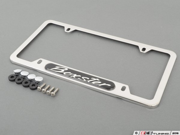 Genuine Porsche - PNA70201100 - Boxster Logo License Plate Frame - (NO ...